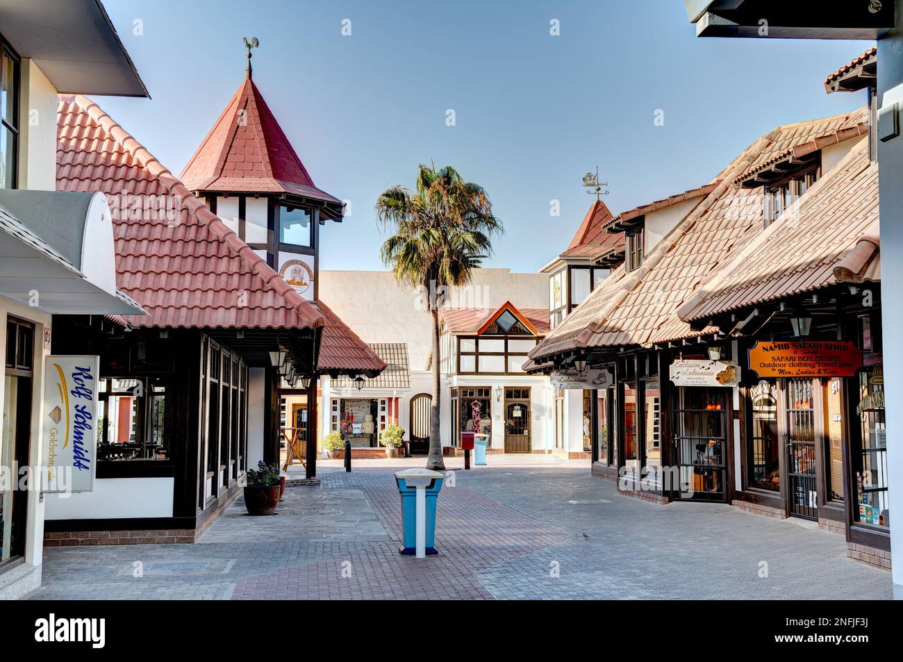 Swakopmund landmarks, Namibia Stock Photo - Alamy
