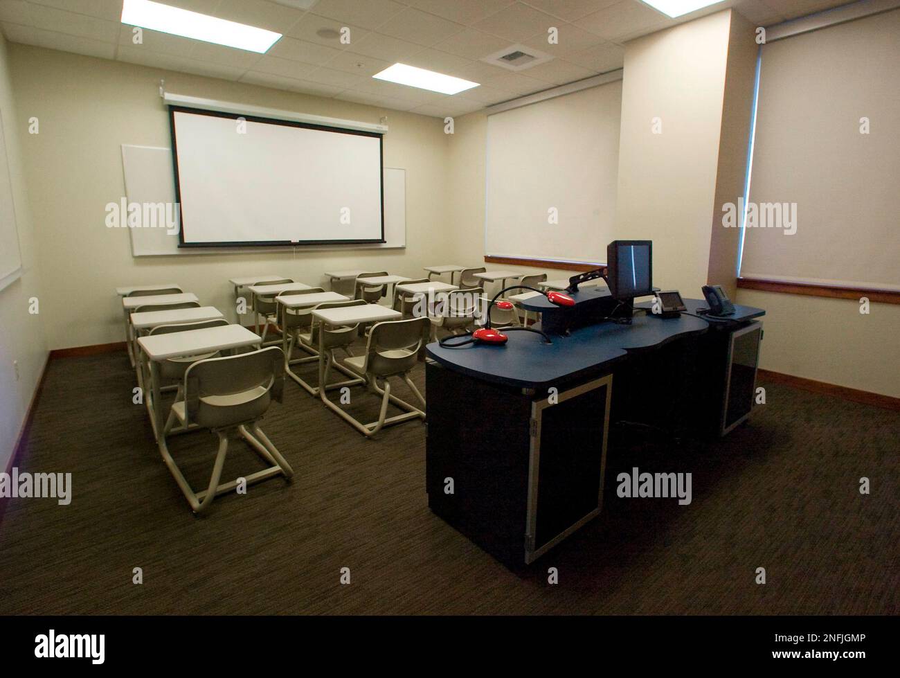 Seattle Seahawks defensive backs position meeting room in the new state ...