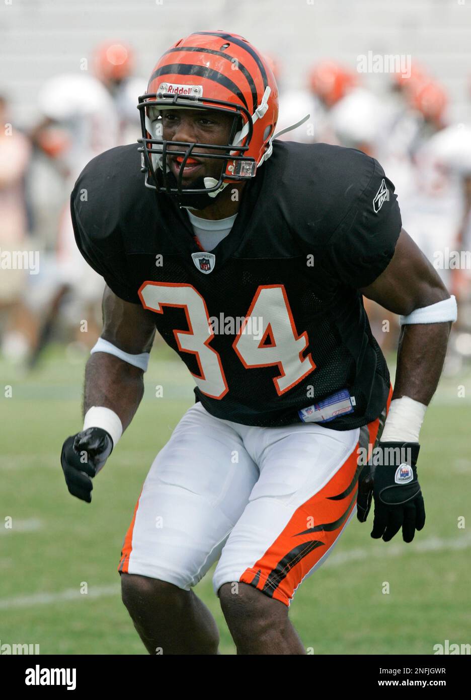 Cincinnati Bengals defensive back Kyries Hebert during practice at ...