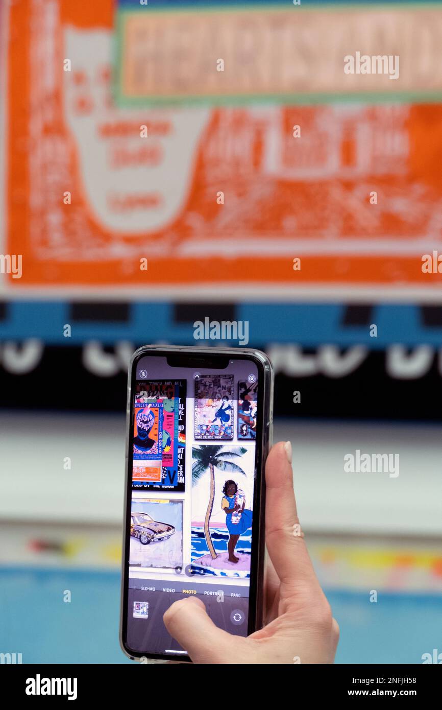 The opening of Street art exhibition'Beyond The Streets' at the Saatchi ...