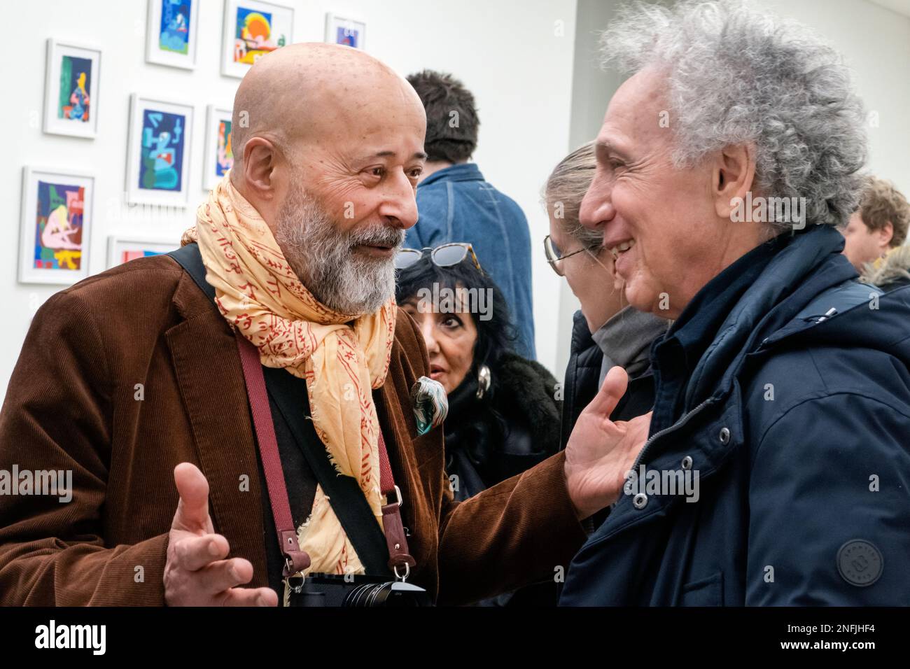 The opening of Street art exhibition'Beyond The Streets' at the Saatchi ...