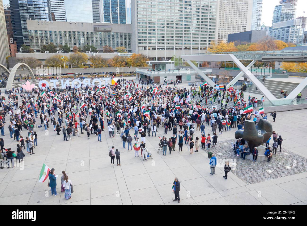 Birds eye view of downtown toronto hi-res stock photography and images ...