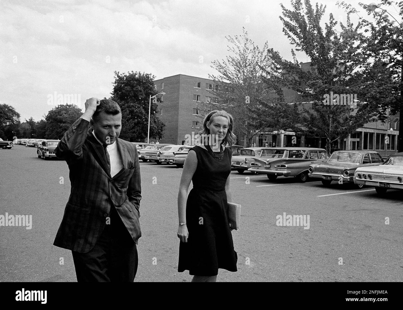 Mrs. Joan Kennedy, wife of Senator Edward "Ted" Kennedy who was injured ...