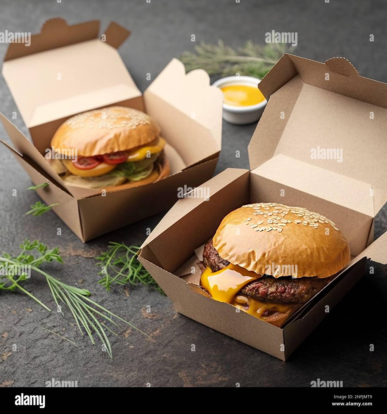 Street food burgers meatballs hi-res stock photography and images - Alamy