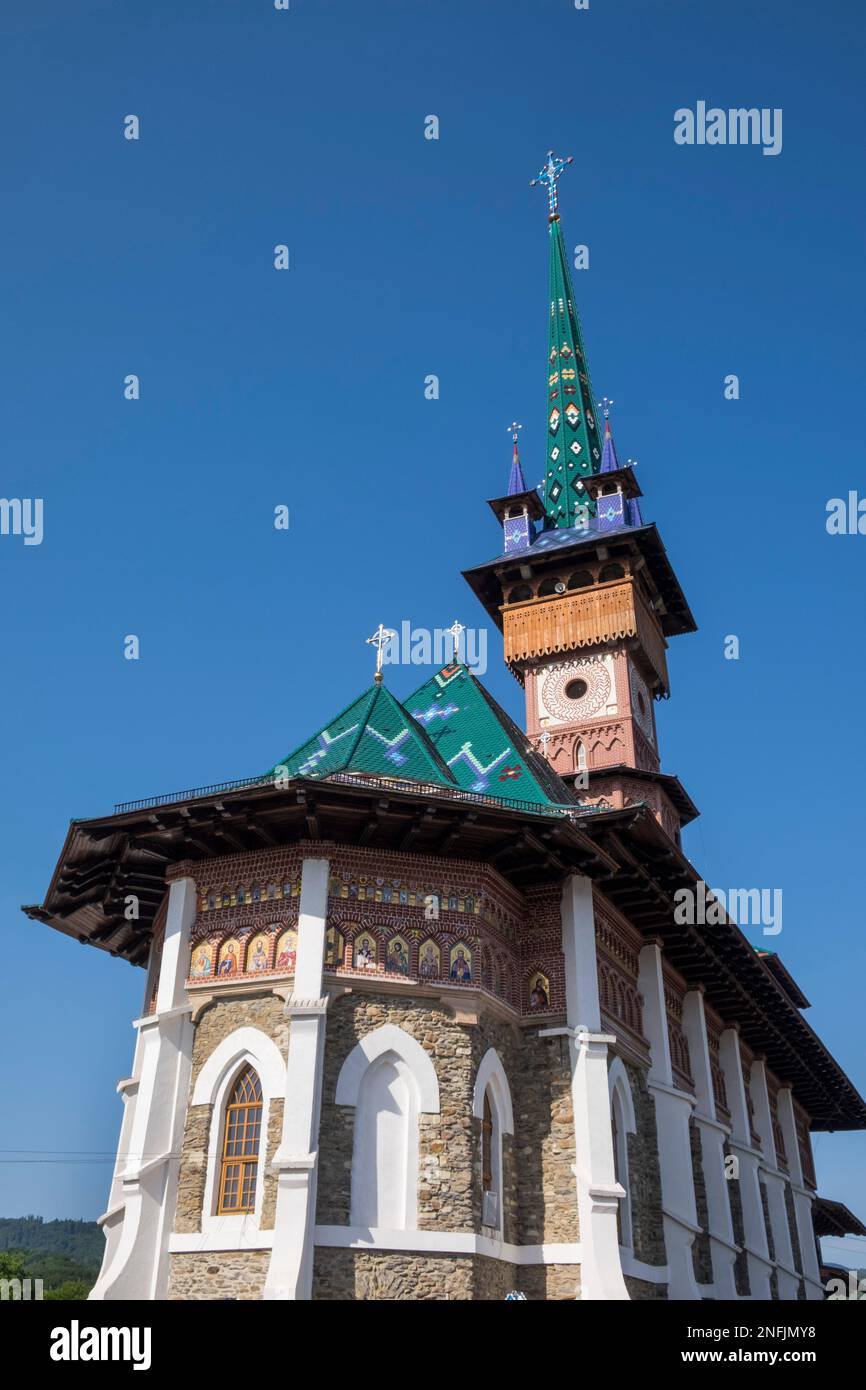 Romania. Maramures. Sapanta. Merry Cemetery. Cimitirul Vesel. The ...