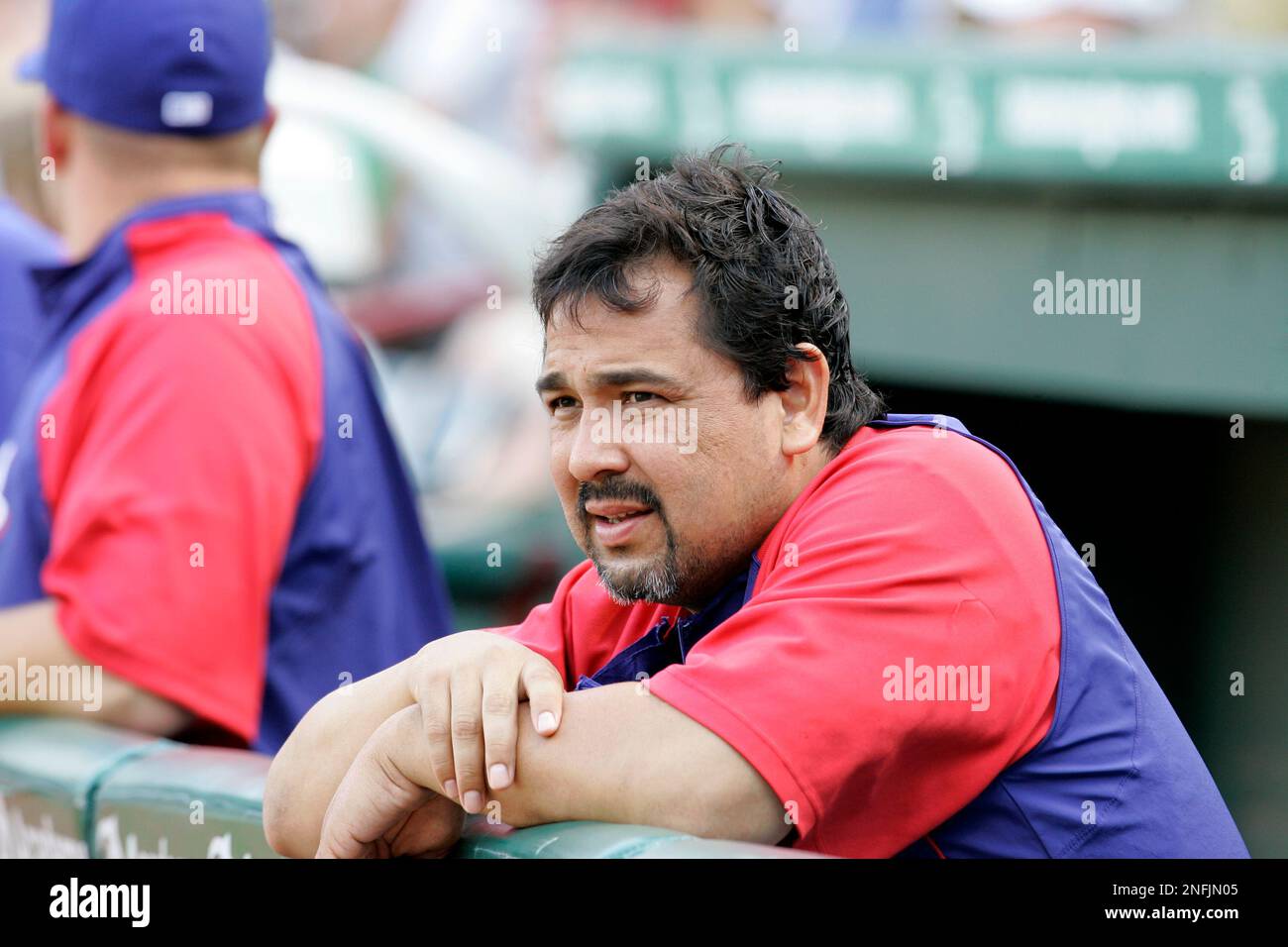 Texas Rangers relief pitcher Eddie Guardado during a Major League ...