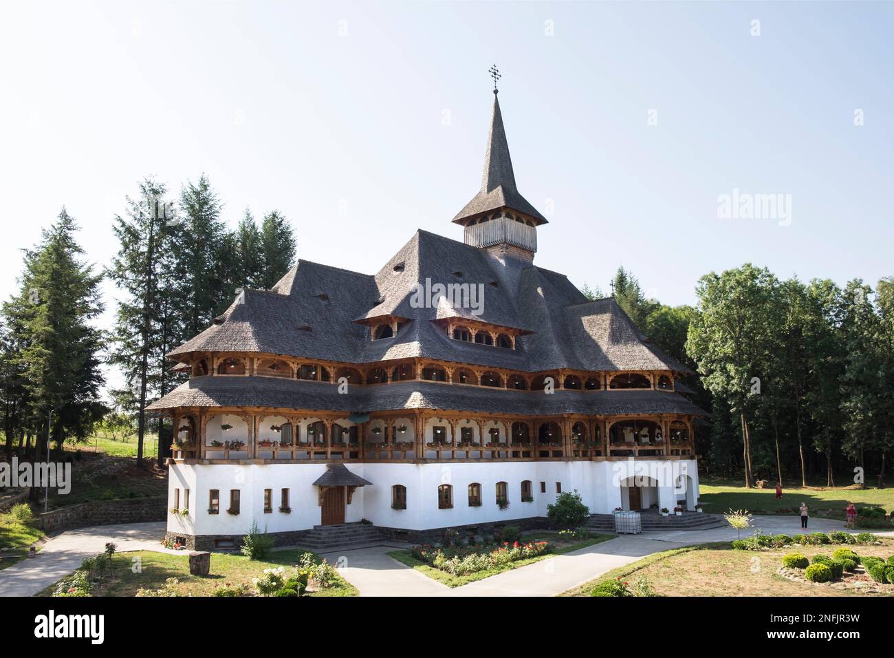 Romania. Maramures. Sapanta. Peri monastery Stock Photo - Alamy