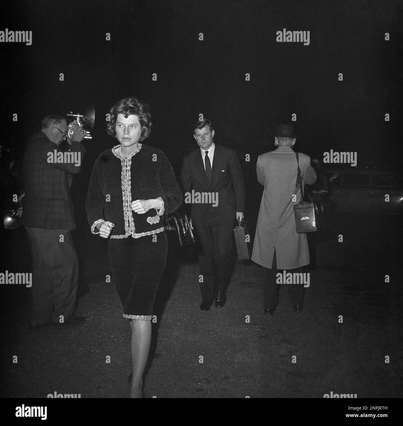 Sen. Edward M. Kennedy and Eunice Shriver, wife of Sargent Shriver ...
