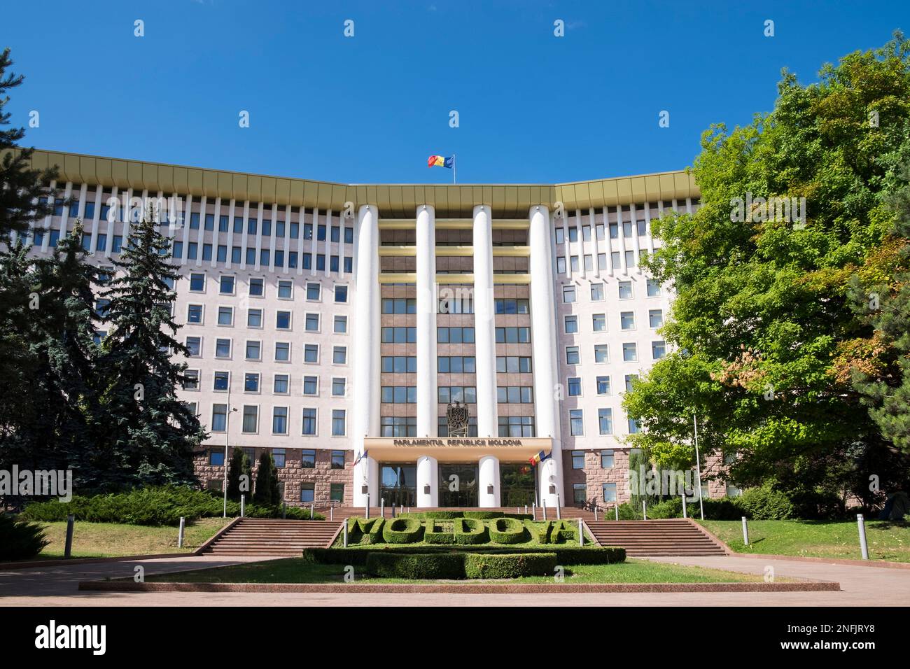 Moldova. Chisinau. Parliament building Stock Photo - Alamy