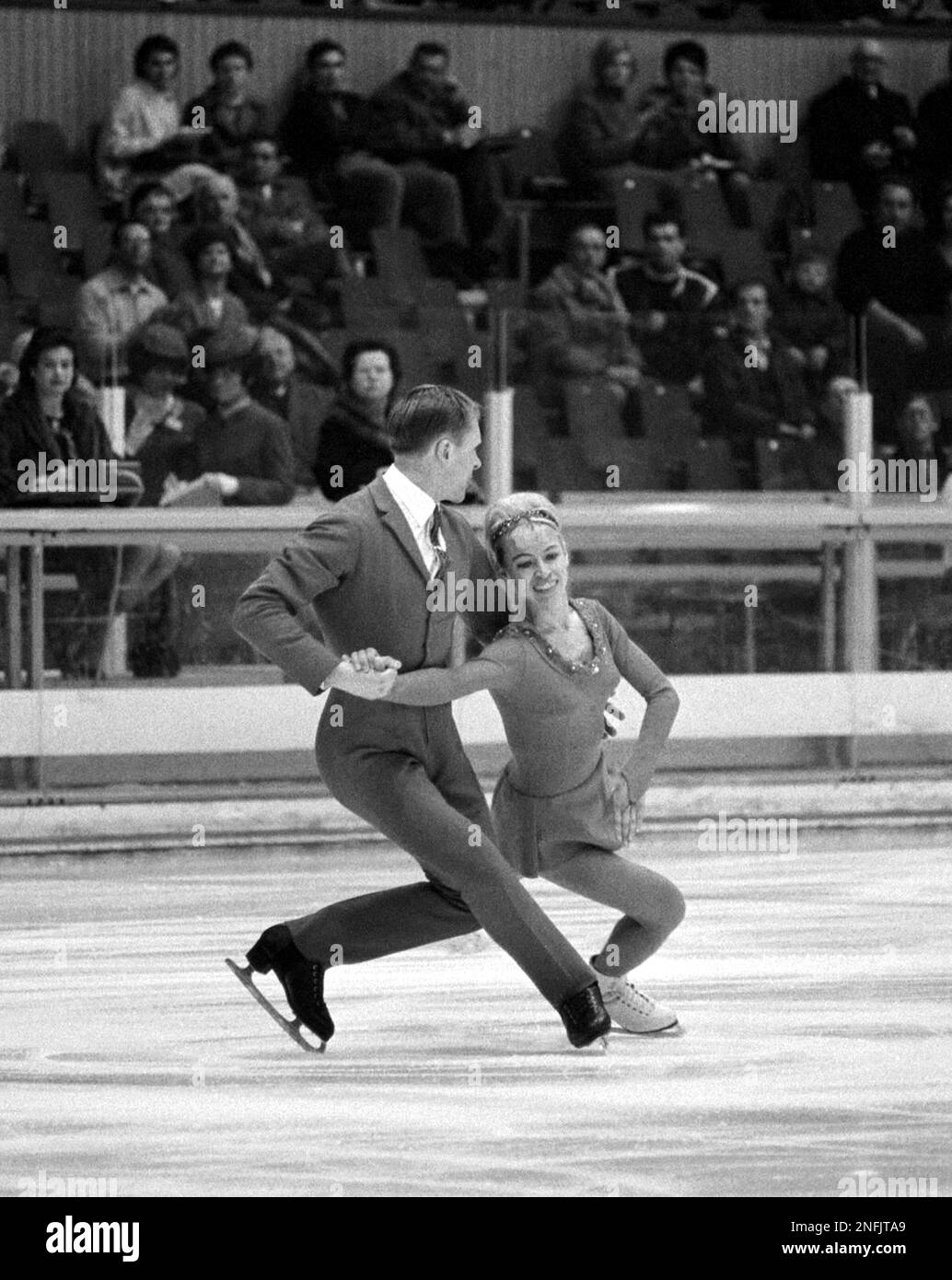 Russia's Olympic and Triple World Champions, Ludmila Belousova and Oleg ...