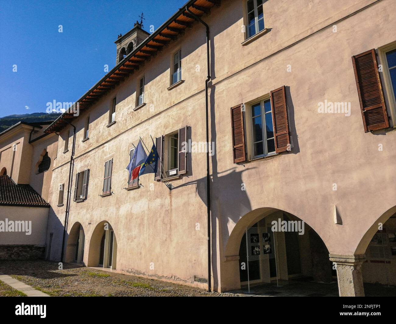 Italy. Capo di Ponte. national museum of prehistory Stock Photo - Alamy