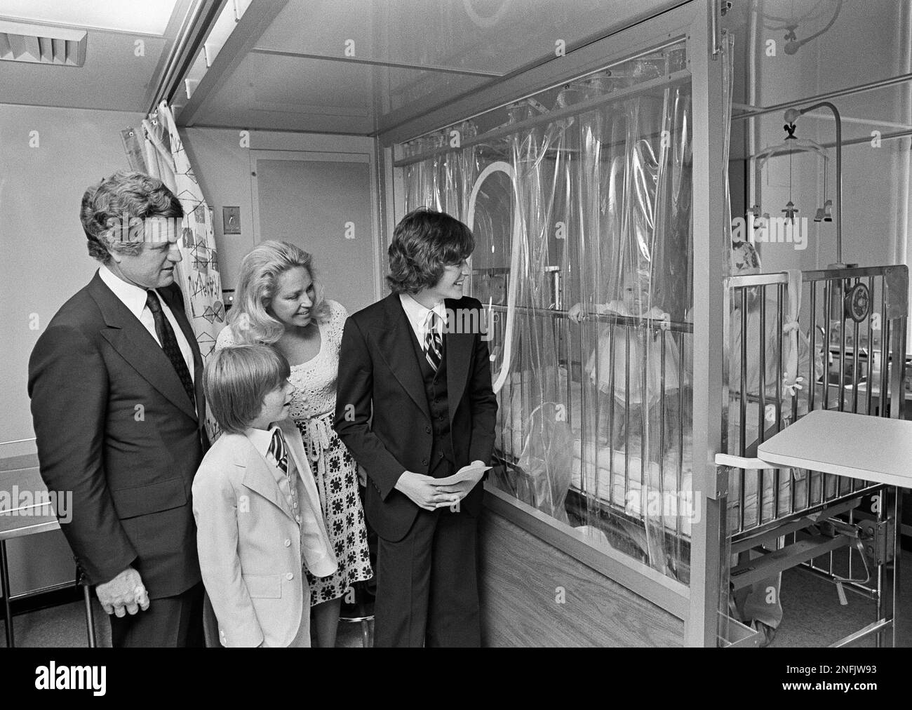 Edward Kennedy Jr., right, and his parents, Sen. Edward Kennedy, Joan ...