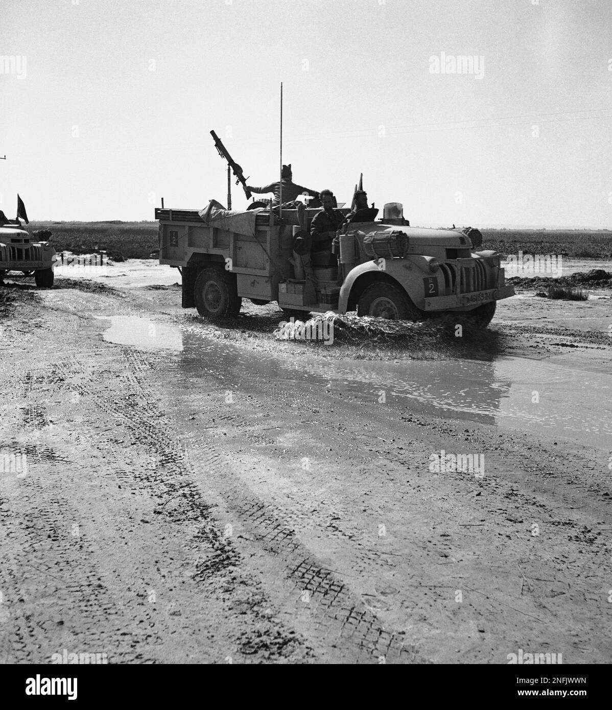 Here One Of The Units Of The Long Range Desert Patrol Operated By The British For