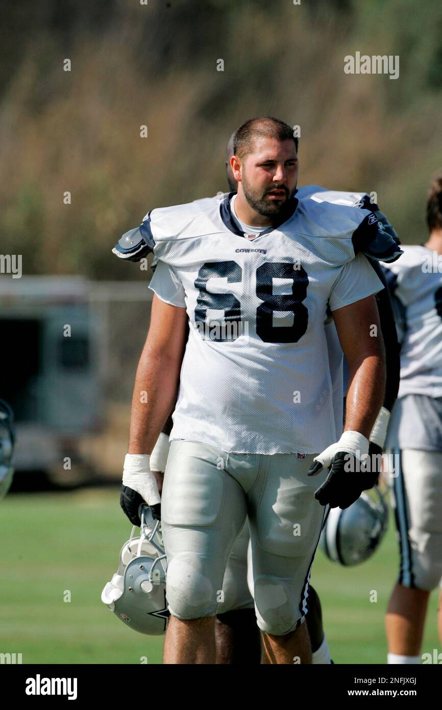 Dallas Cowboys offensive lineman Doug Free (68) during NFL football ...