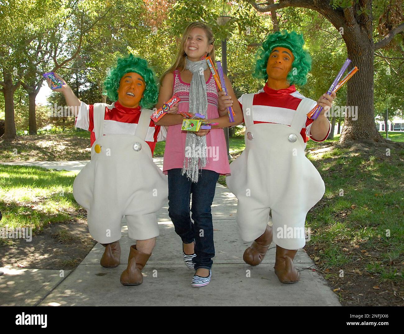 Two tongue-tied Oompa Loompas are dispatched by Willy Wonka from his ...