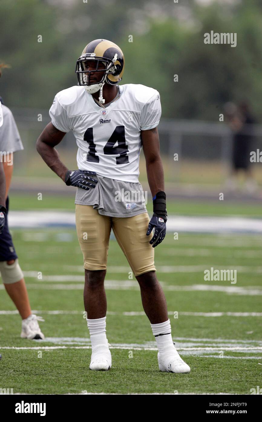 St. Louis Rams wide receiver Keenan Bruton is seen during Rams football ...