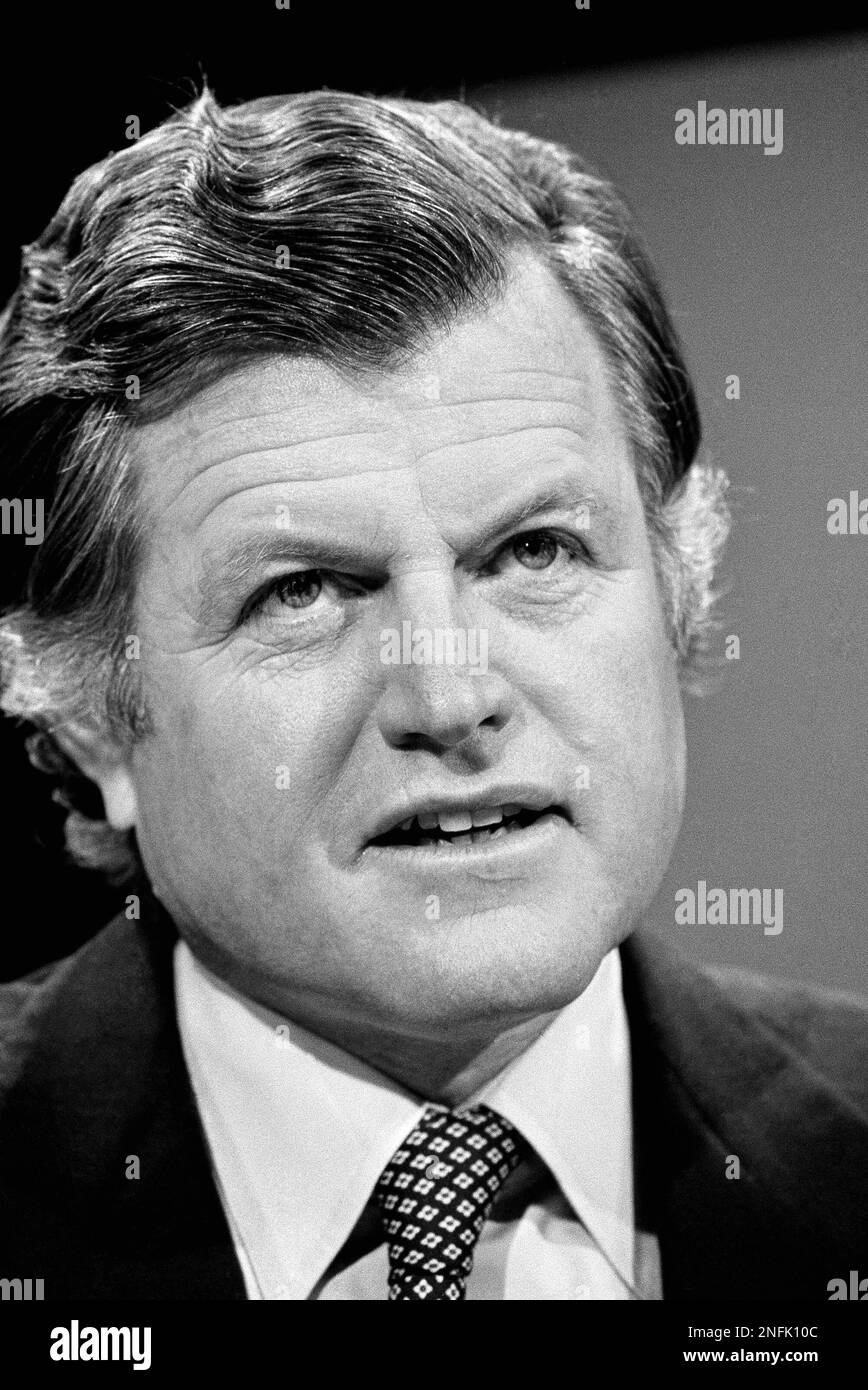 Sen. Edward Kennedy, D-Mass., shown, Jan. 29, 1978. (AP Photo Stock ...