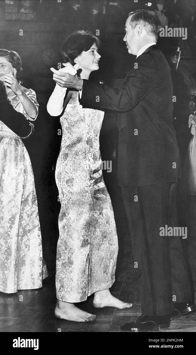 Pennsylvania's new Governor William W. Scranton dances with his ...