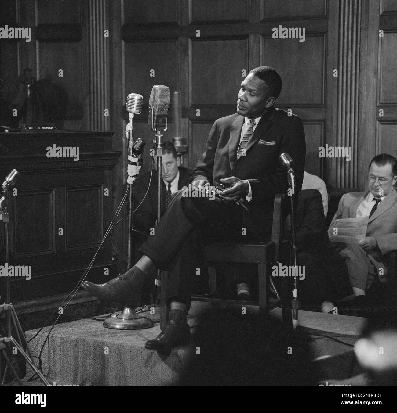 William P. Mitchell, secretary of the Tuskegee Civic Association ...