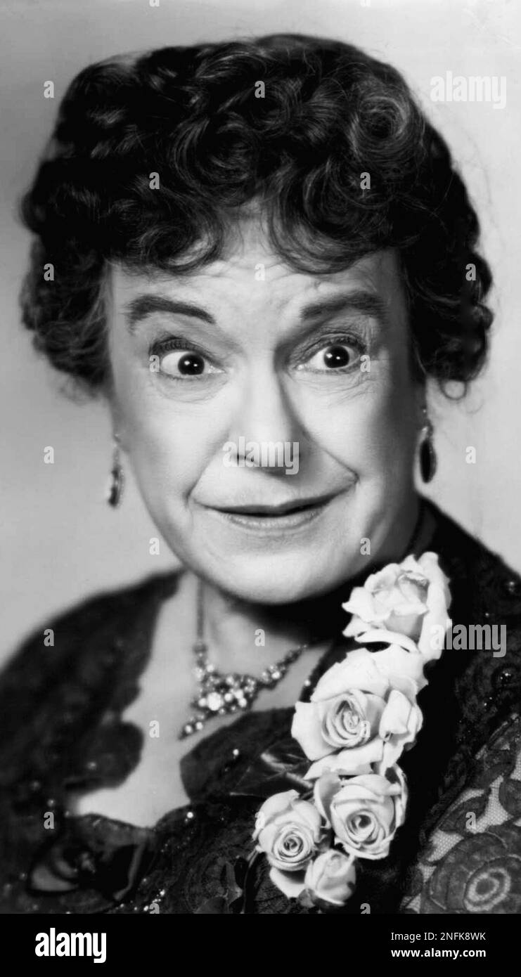 Actress Josephine Hull, 1951. (AP Photo Stock Photo - Alamy