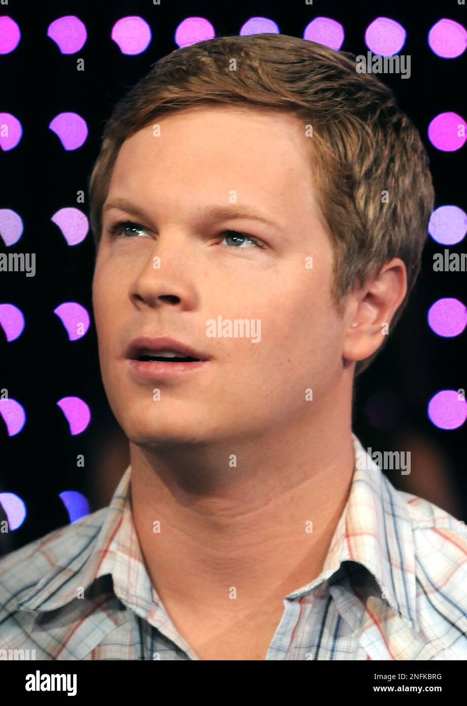 Actor Luke Ford makes an appearance at MTV Studio's in Times Square for ...