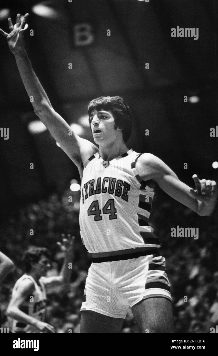Danny Schayes stands just a half inch shy of seven feet, on Dec. 19 ...