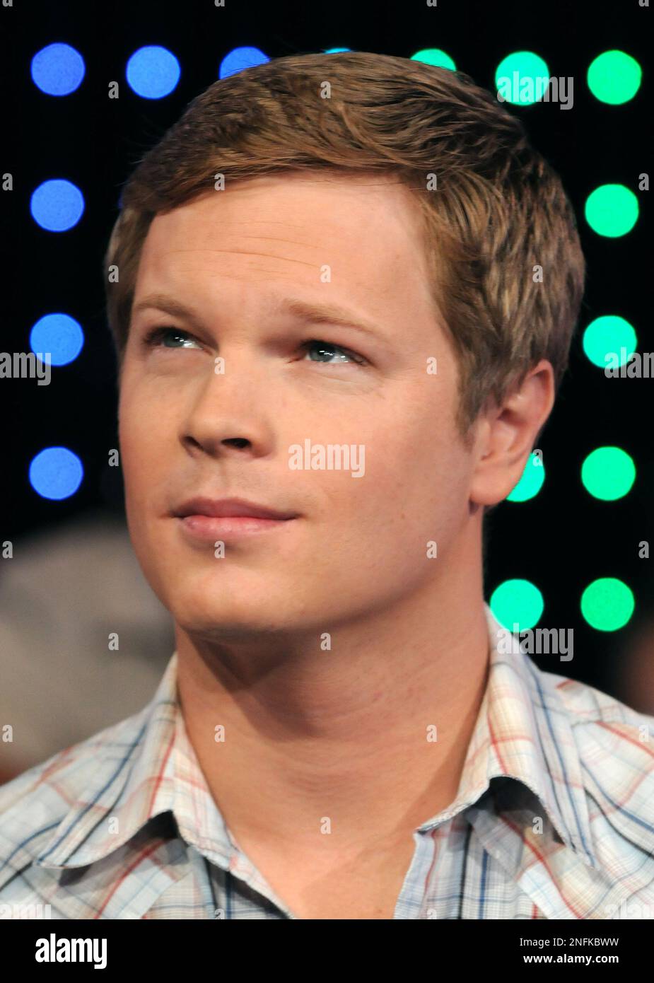 Actor Luke Ford makes an appearance at MTV Studio's in Times Square for ...