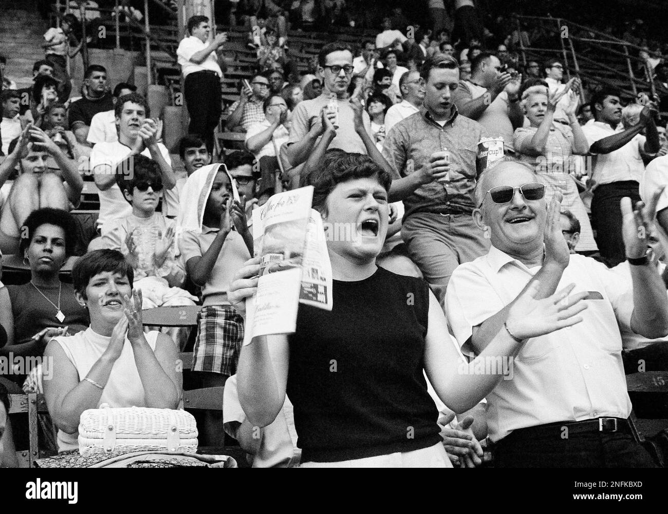 Overly Excited Basball Fans