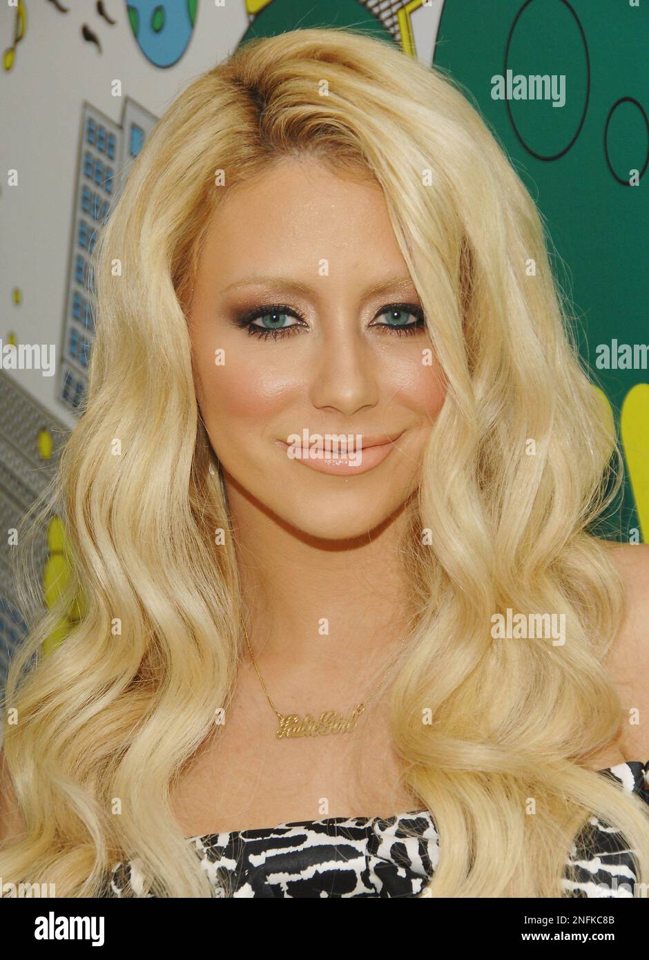 Singer Aubrey O'Day makes an appearance on MTV's Total Request Live at ...