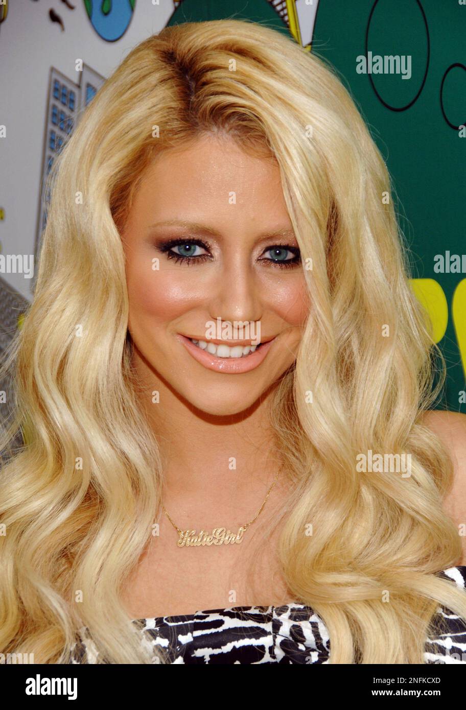 Singer Aubrey O'Day makes an appearance on MTV's Total Request Live at ...