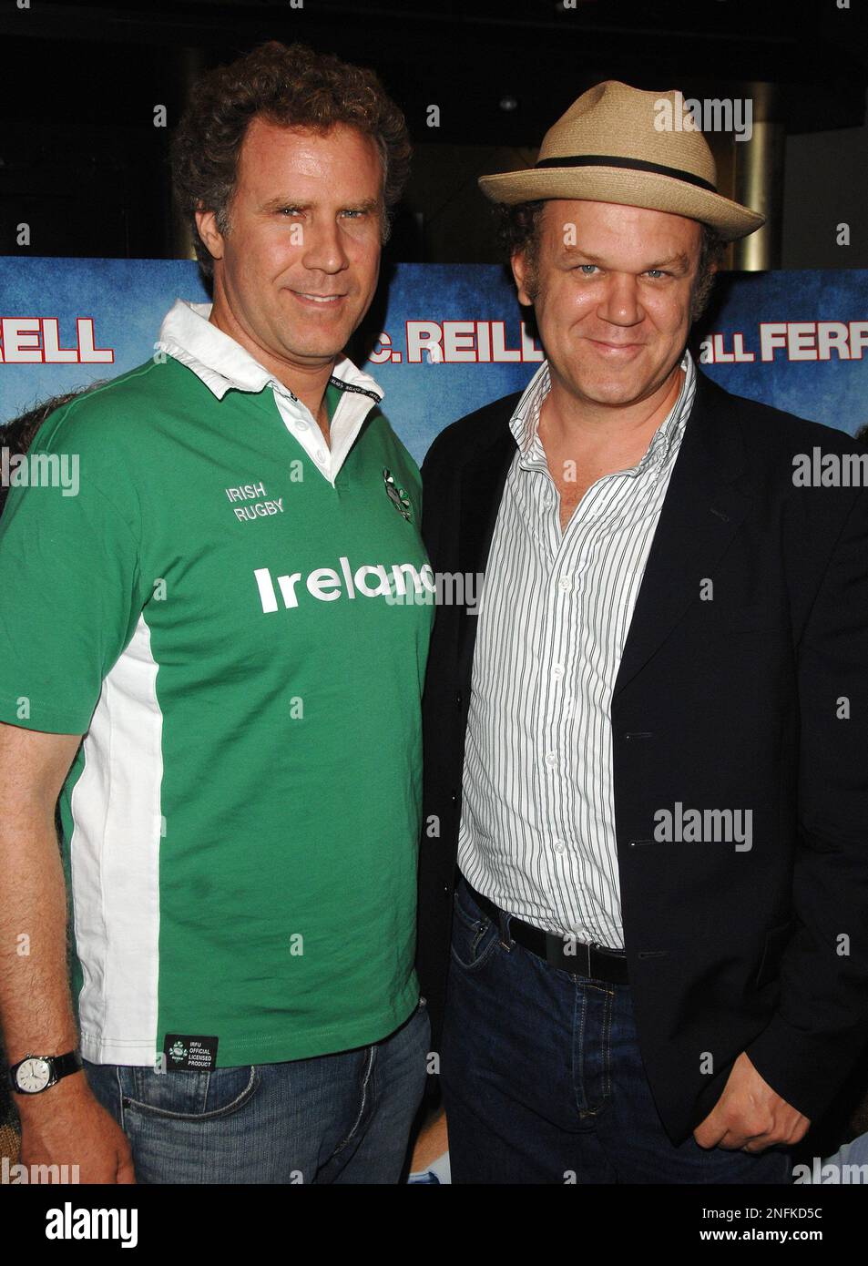 Actors Will Ferrell,left, and John C. Reilly attend a special screening ...