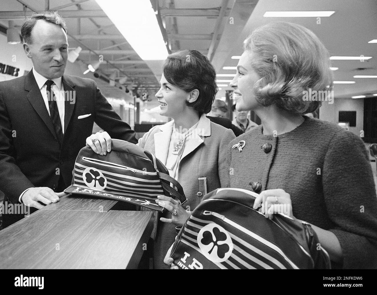 Joan Kennedy, right, wife of Sen. Edward Kennedy and her sister Candace ...
