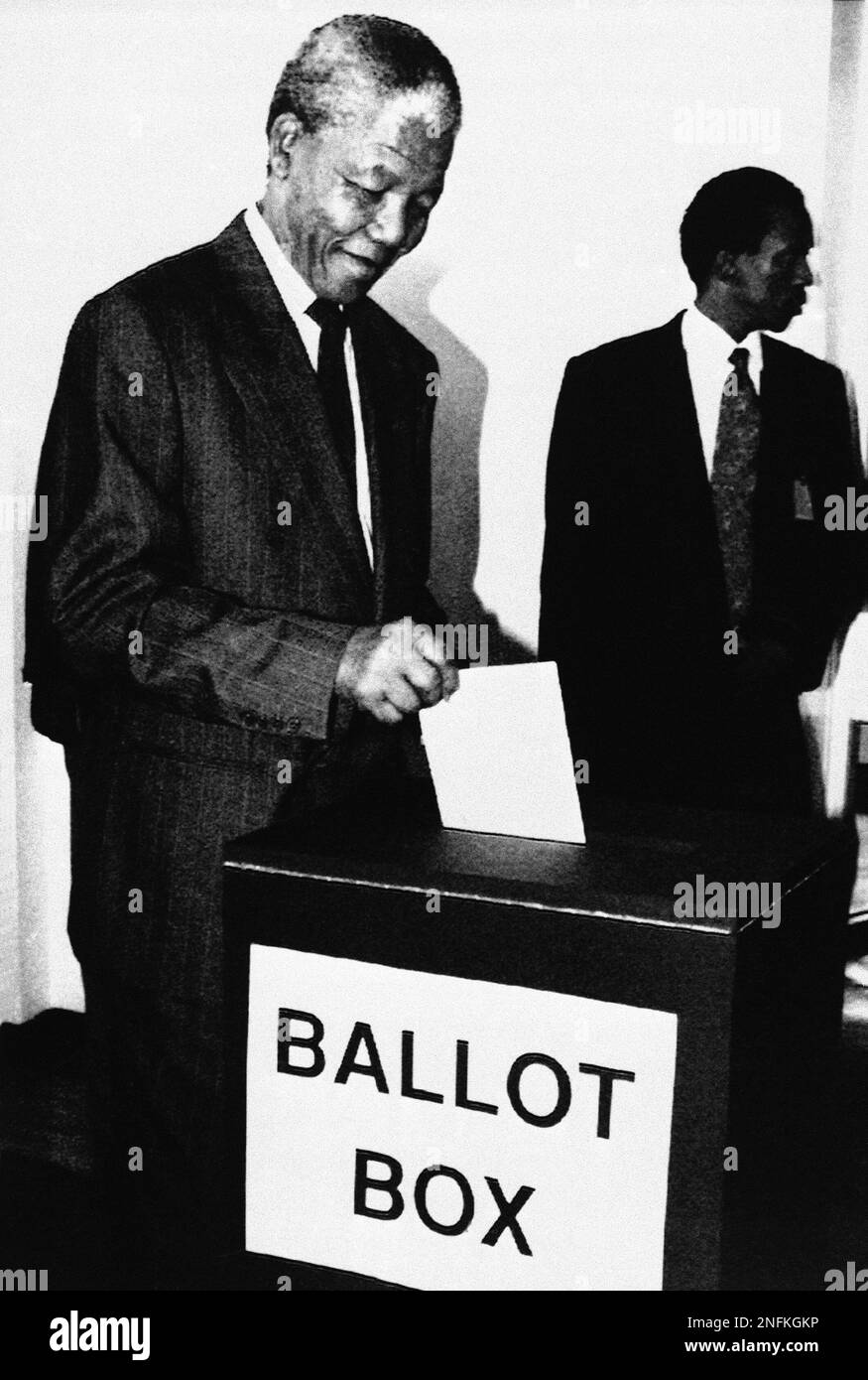 Nelson Mandela, deputy President of the African National Congress ...