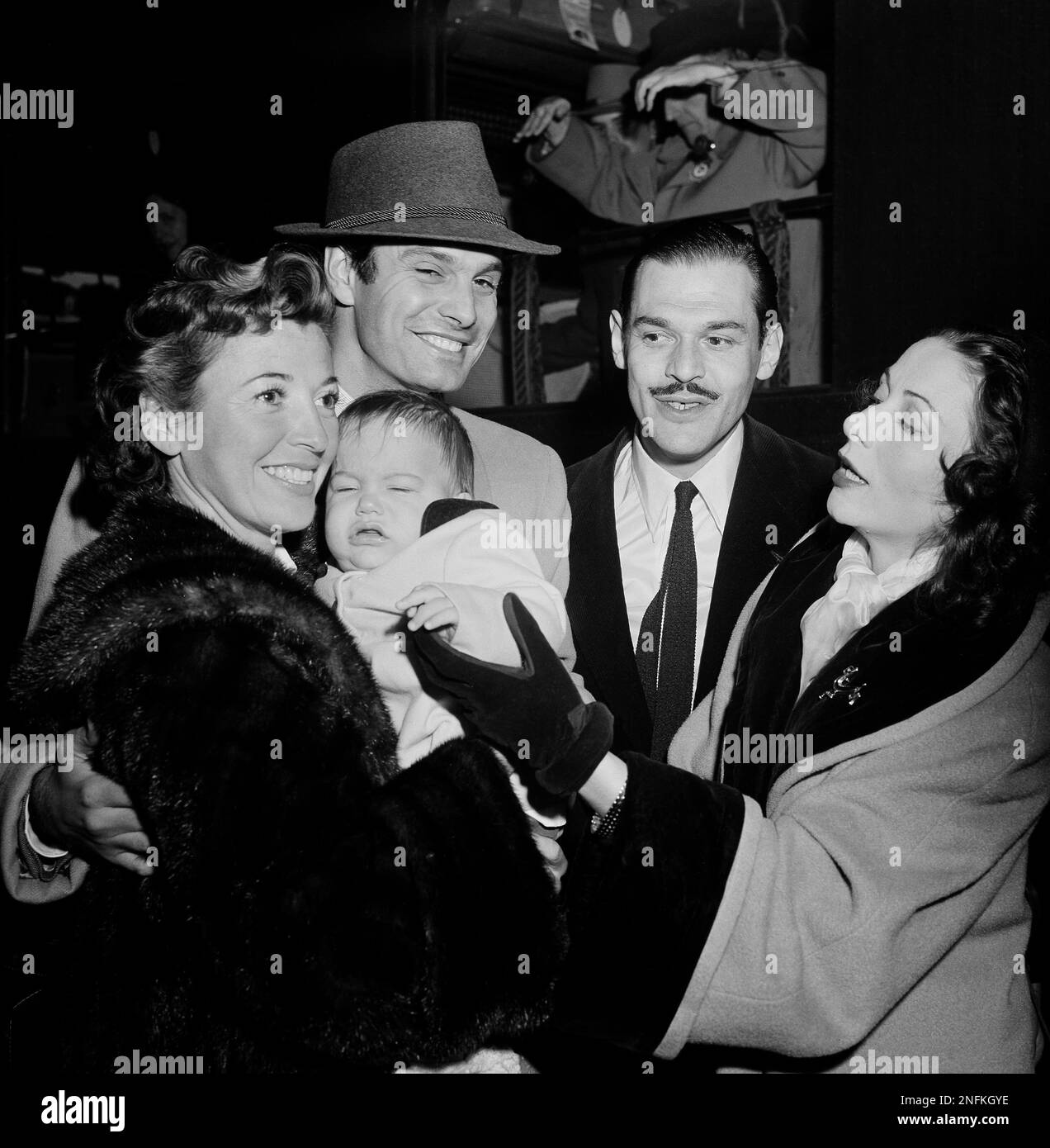 Louis Jourdan And Wife
