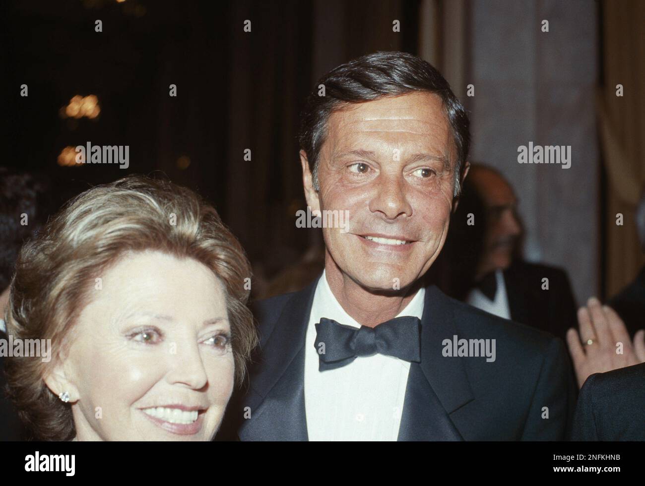 Louis Jourdan And Wife