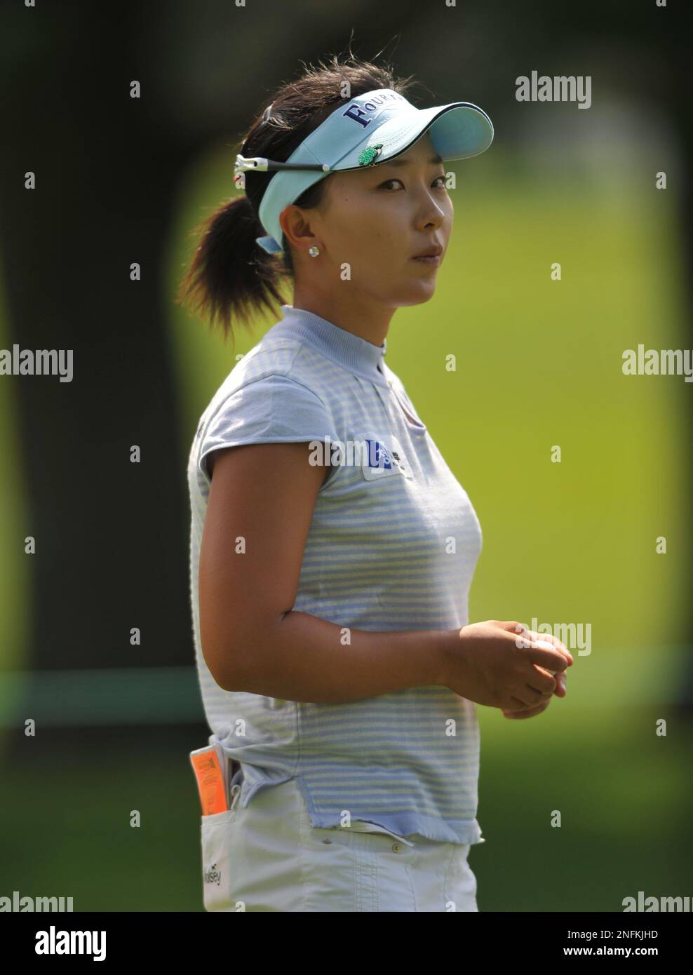 Su A Kim, from South Korea, in the first round of the Jamie Farr Owens ...