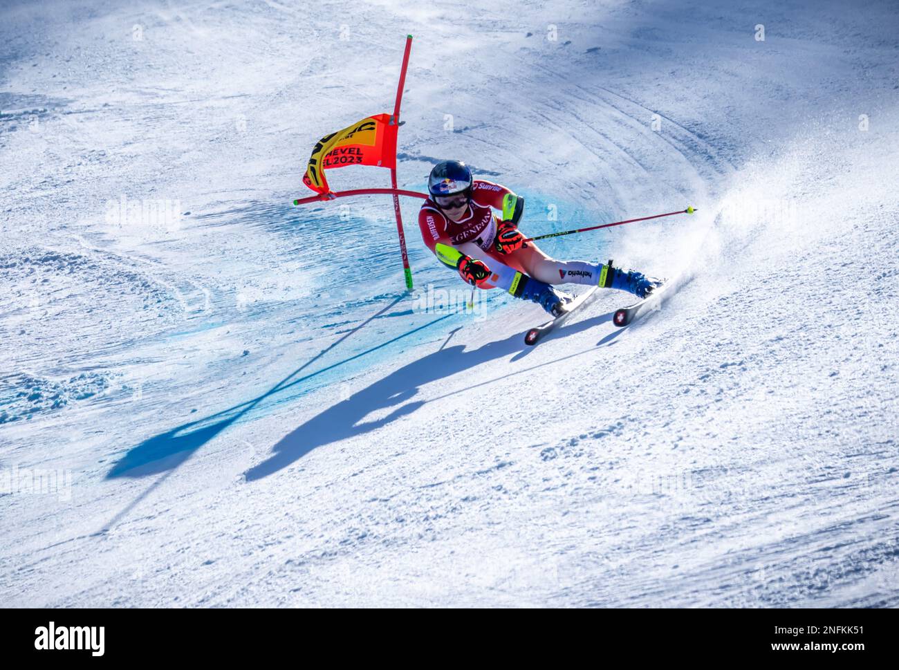 Courchevel, France. 17th Feb, 2023. Alpine Skiing: World Championships ...