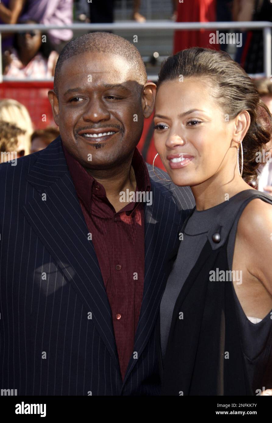 Forest Whitaker and his wife Keisha arrive at the ESPYs Awards on ...