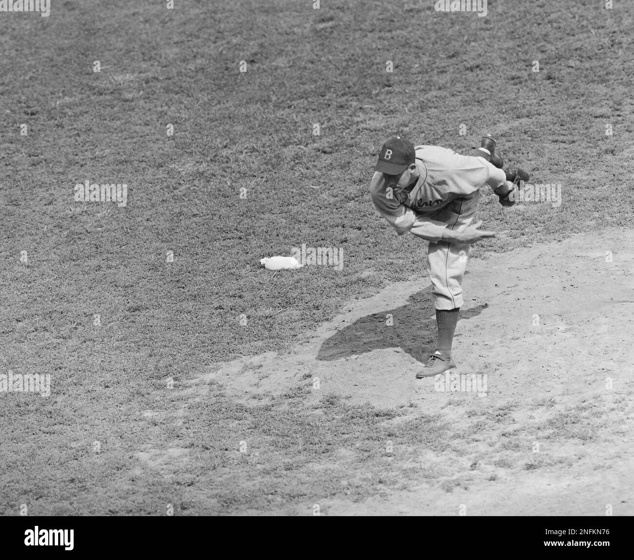 John Whitlow Wyatt. action, October 7, 1941.(AP Photo Stock Photo - Alamy