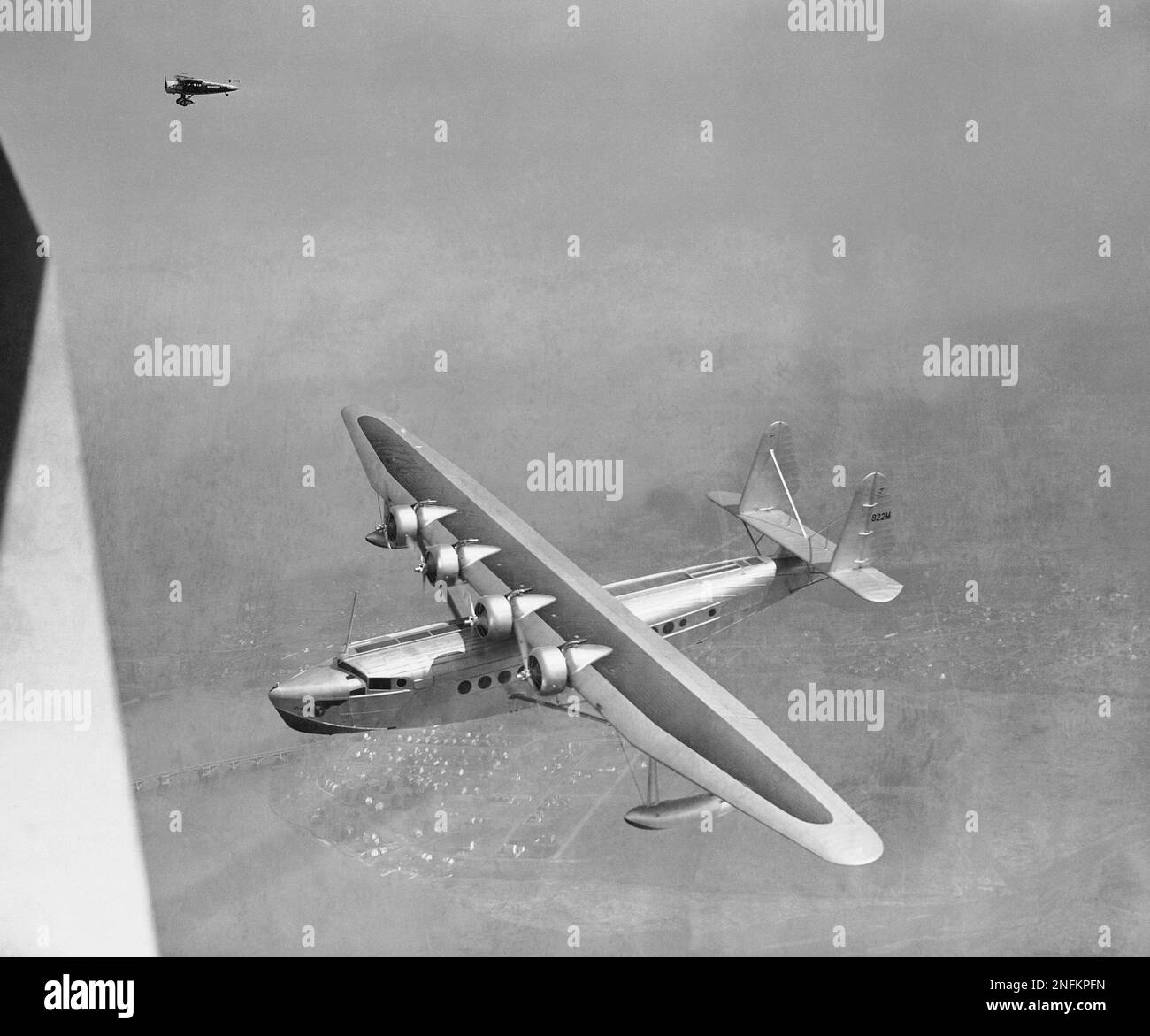 The S-42, giant flying boat built by Sikorsky for Pam-American Airways ...