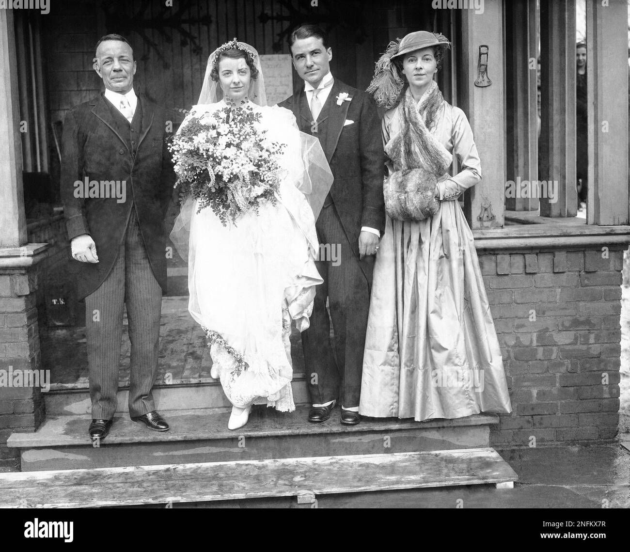 This wedding group was photographed at the little country church at ...