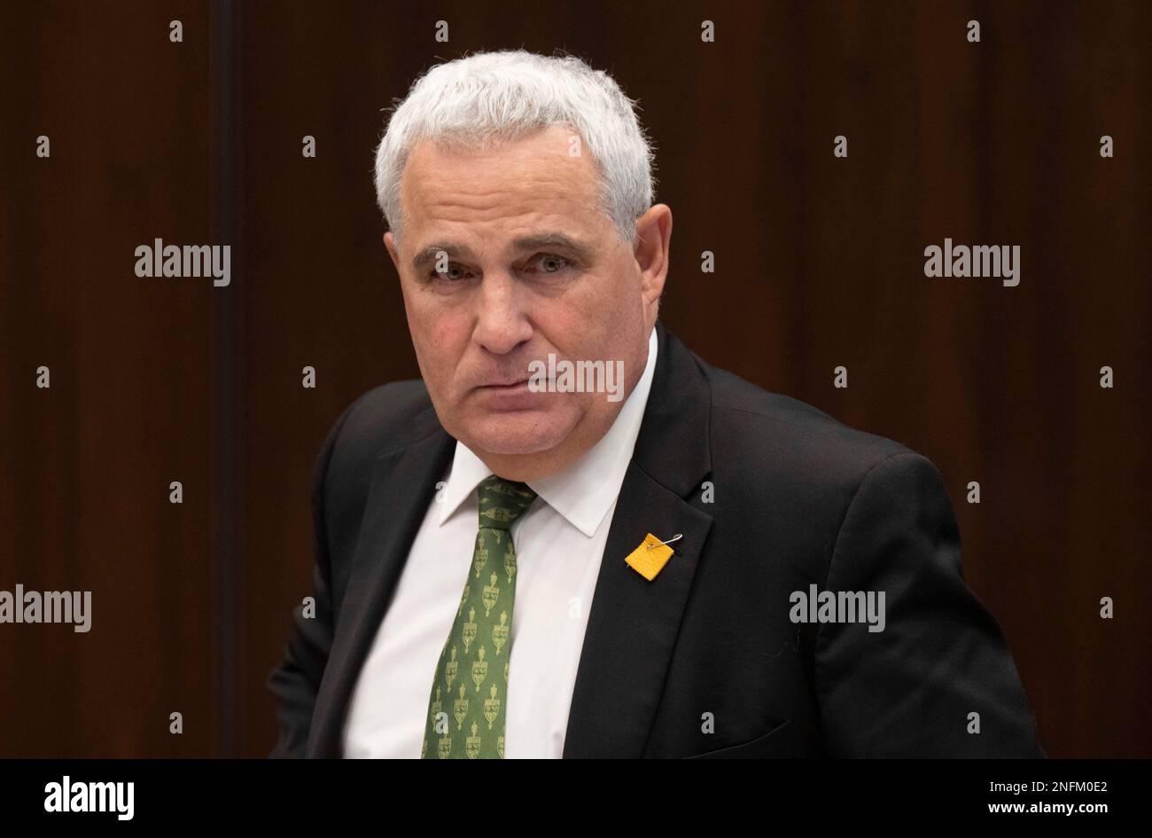 Liberal MP for Nickel Belt Marc Serre waits for a session of the ...