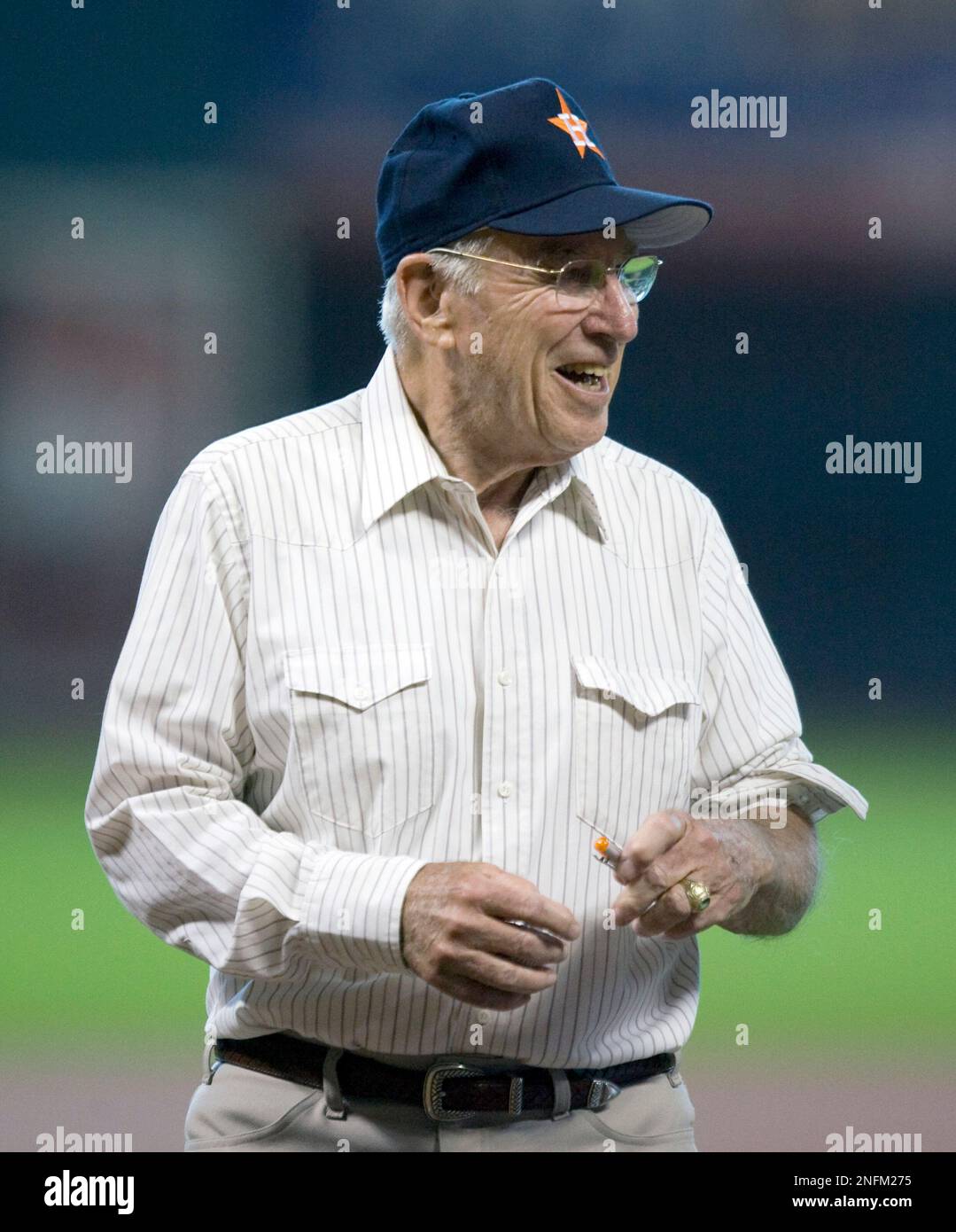 Former NASA astronaut Jim Lovell, commander of Apollo 13, throws out ...