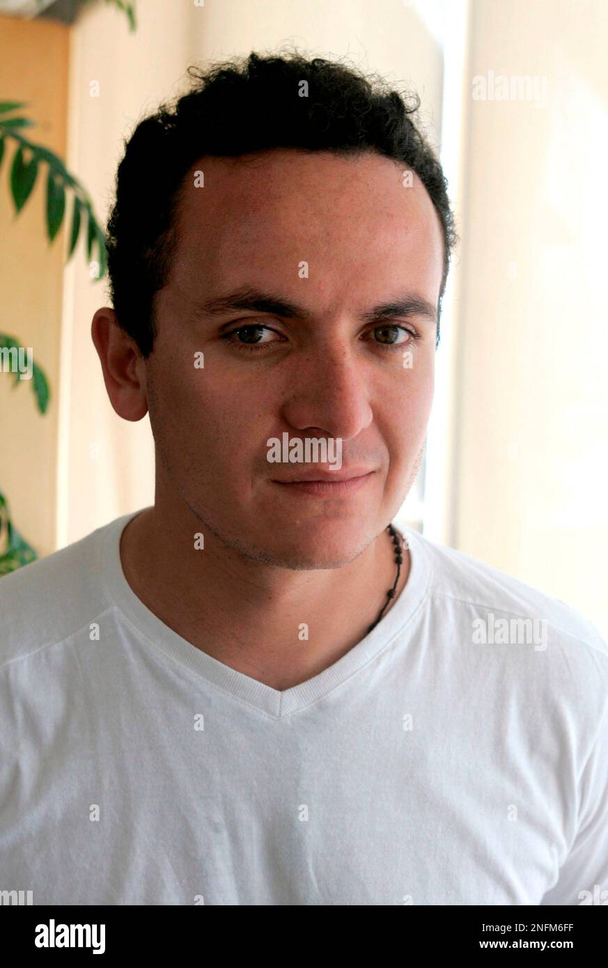 Colombian singer-songwriter Fonseca poses for an interview and photos ...