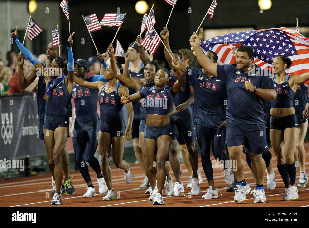 Athletes nominated to the U.S. Olympic track and field team unveil new ...