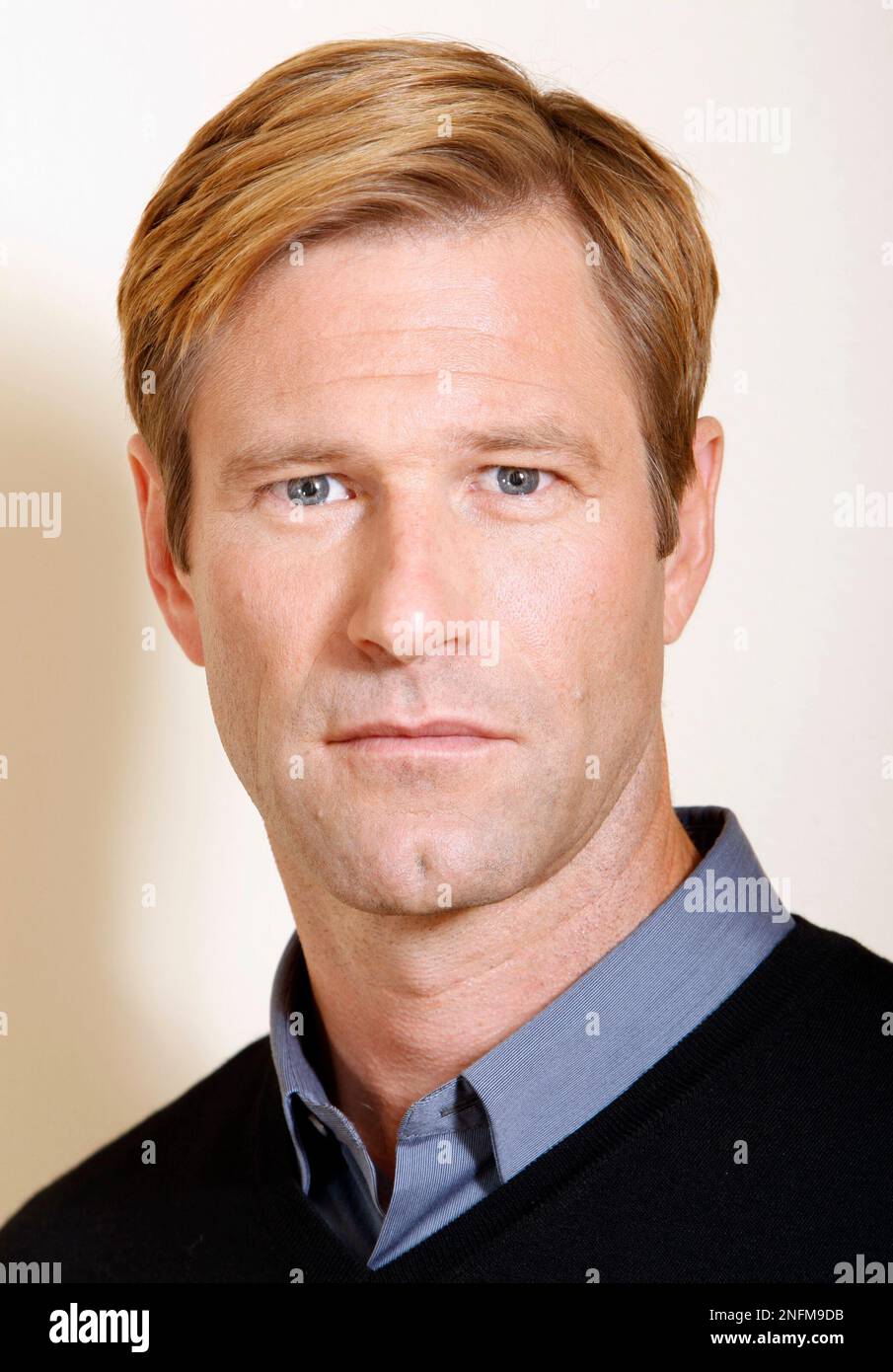 Actor Aaron Eckhart poses for a portrait in Beverly Hills, Calif. on ...