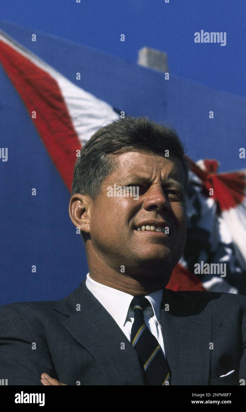 This is an undated portrait from the early 1960's of former U.S ...
