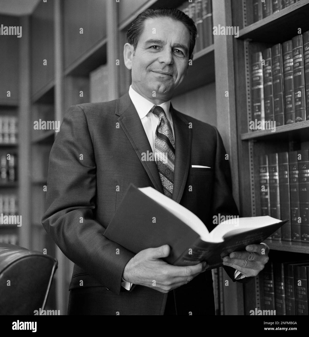 U.S. District Court Judge Samuel Conti shown on April 15, 1971 in San ...