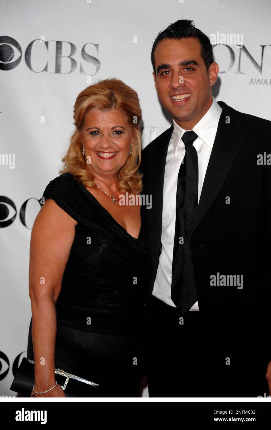 Isabel Salvi and her son Bobby Cannavale arrive at the 62nd Annual Tony ...