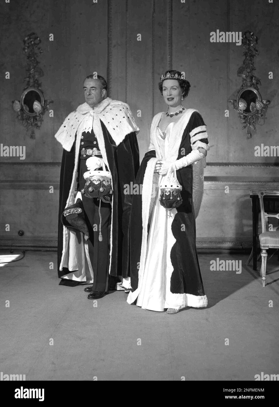 David Beatty, 2nd Earl Beatty, and his wife, Adelle, Countess Beatty ...